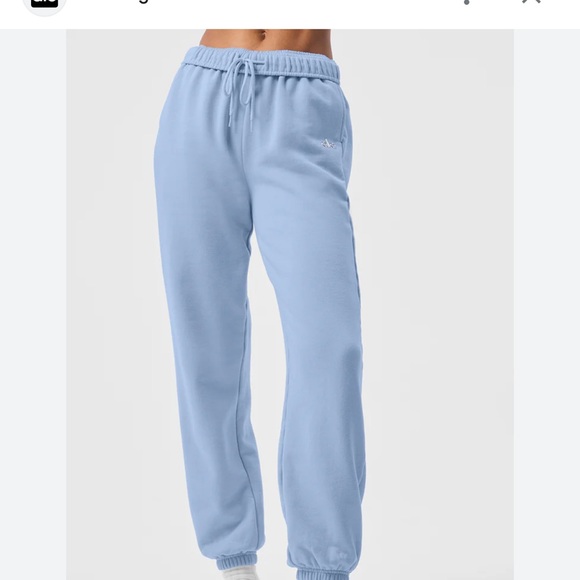 ALO Yoga | Pants & Jumpsuits | Alo Sweatpants In Seashell Blue | Poshmark